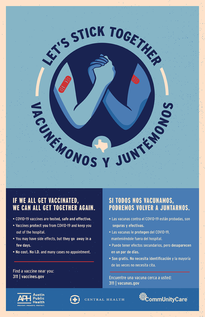 Travis County Health Organizations Launch “Let’s Stick Together ...